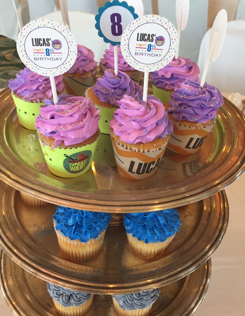 Cupcake Wars Birthday Party - Anders Ruff Custom Designs, LLC