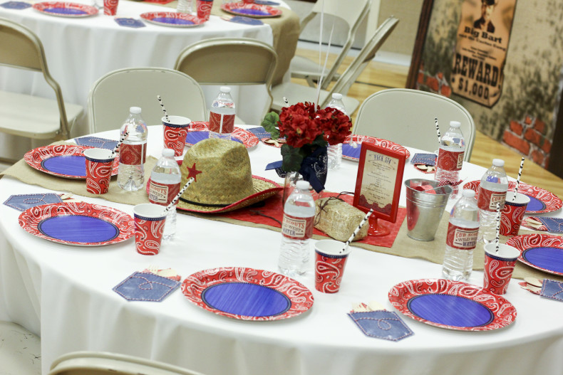 A Western Cub Scout Blue and Gold Banquet - Anders Ruff Custom Designs, LLC