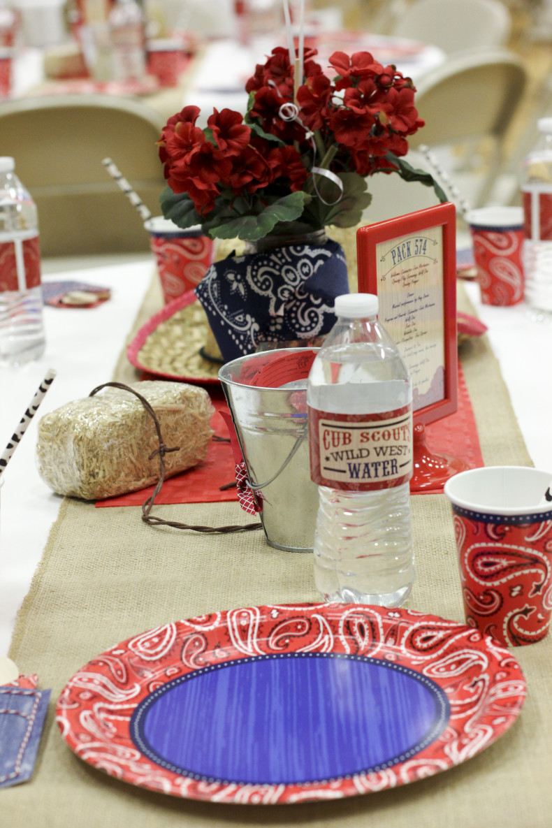 A Western Cub Scout Blue and Gold Banquet - Anders Ruff Custom Designs, LLC
