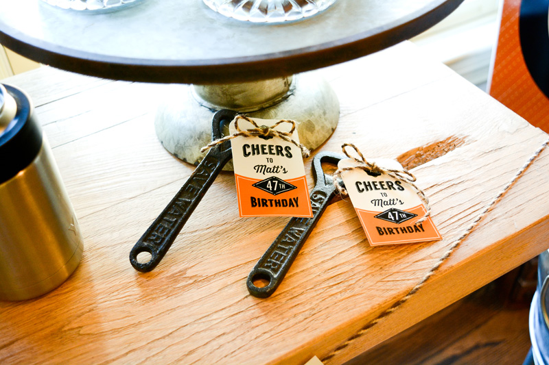Beer Themed Party Favors