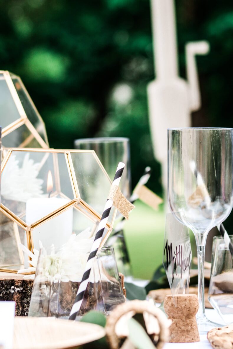 Enchanted Forest DIY Prom Dinner Party - Anders Ruff Custom Designs, LLC